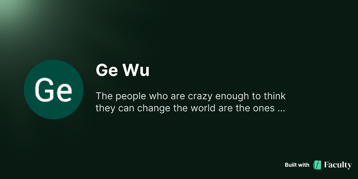 Ge Wu